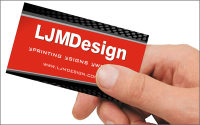 Gloss Finish Business Cards. LJMDesign Provides Quality Printing, Signs ...