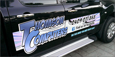 Vehicle Signs. LJMDesign Provides Quality Printing, Signs and Websites ...